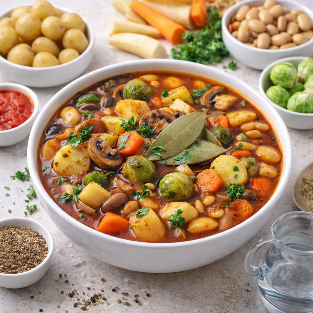 Vegan English Stew - Eat More Plants